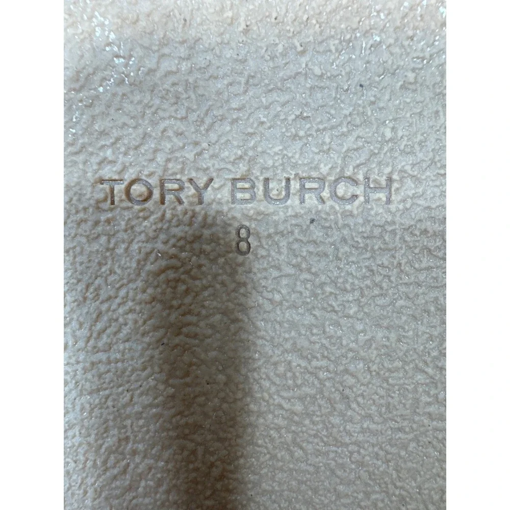 Tory Burch | Shoes | Tory Burch Miller Cloud Yellow Leather Logo Thong ...